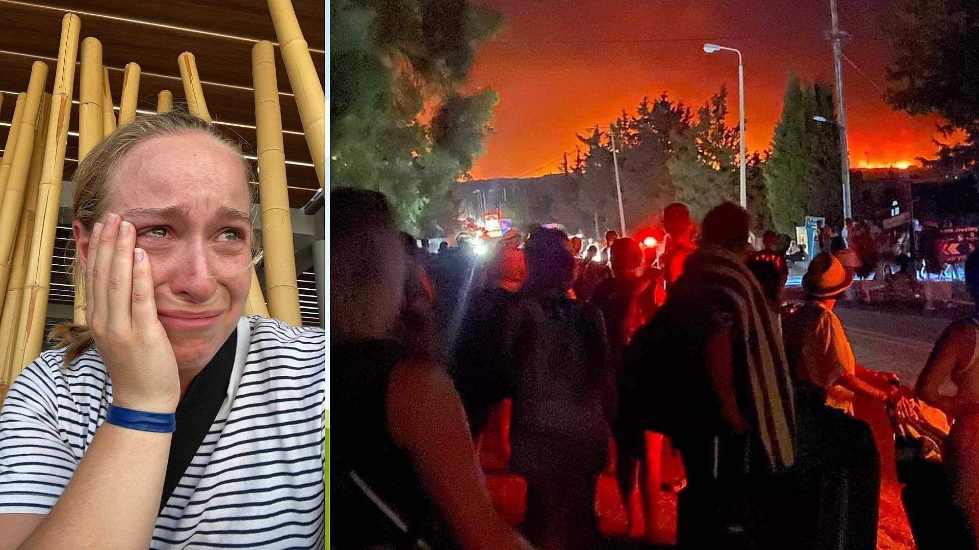 Mathilde måtte flygte fra flammer og røg | TV2 Østjylland Mathilde måtte flygte fra flammer og røg | TV2 Østjylland