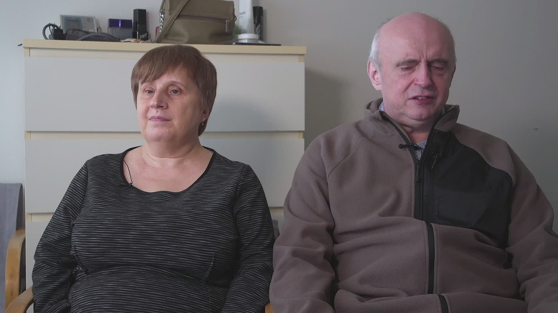 Blindt ægtepar måtte flygte fra Putins krig - lydene glemmer de ikke ... Blindt ægtepar måtte flygte fra Putins krig - lydene glemmer de ikke ...